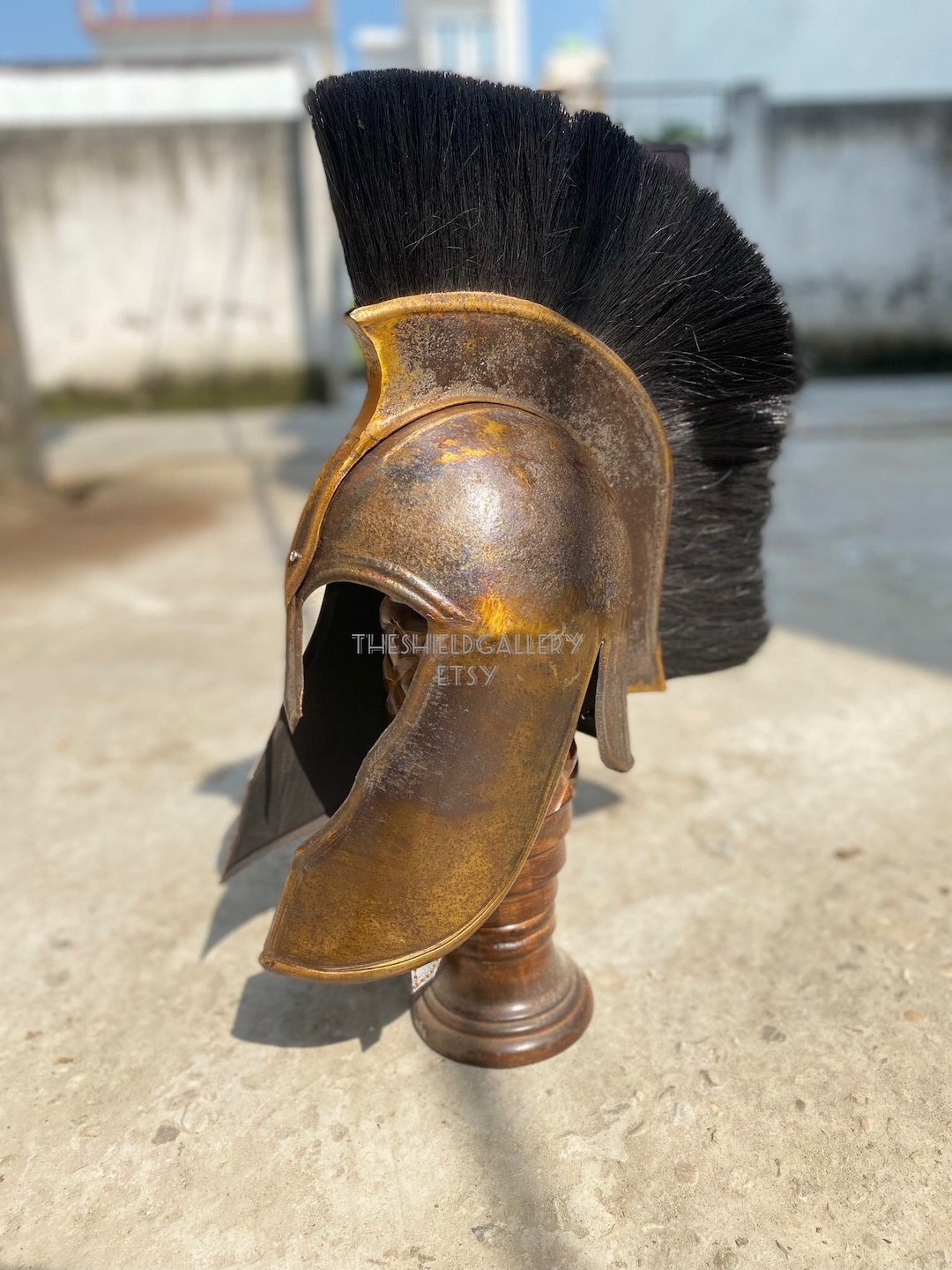 Medieval Trojan Helmet Museum Quality Troy Armour Helmet Replica ...