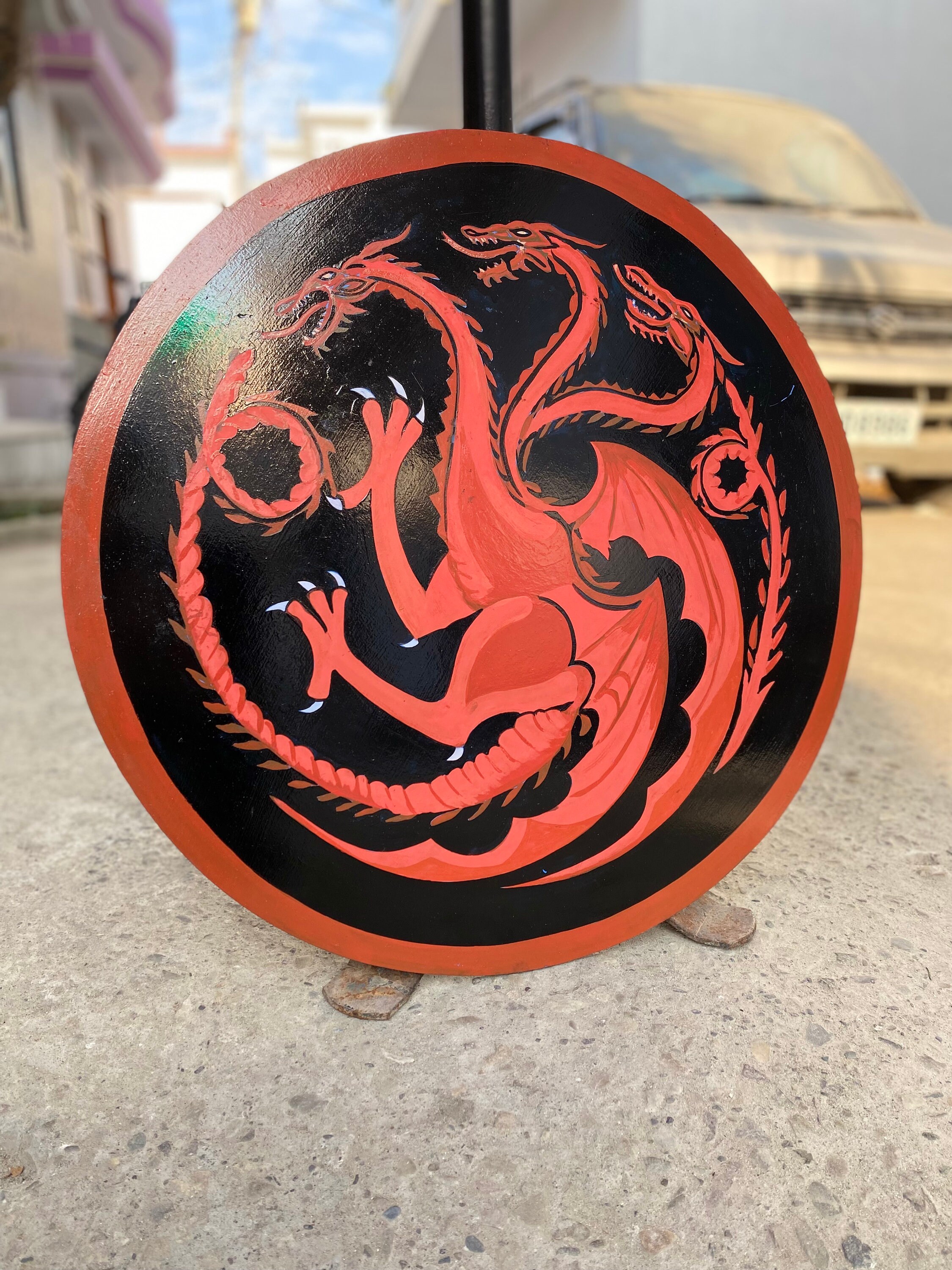 Medieval Game of Thorns Viking Shield Handicraft Best - Etsy