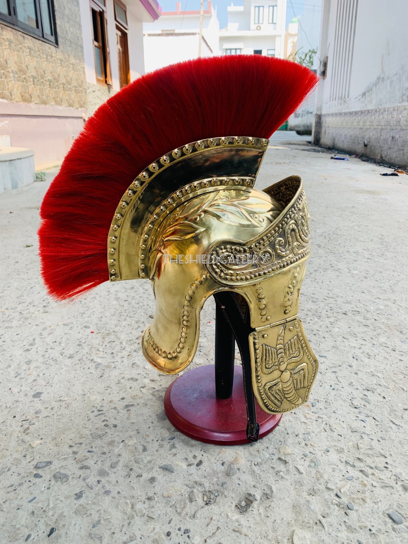 Authentic Replica 18 Guage Brass Medieval King Cavalry Roman - Etsy