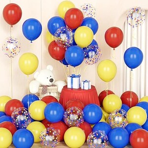 100 Chrome Balloons Combo Pack Decoration Set Birthday Balloons Party ...