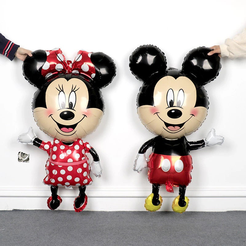 4D Mickey Mouse Balloon Minnie Mouse Foil Balloons Specially - Etsy UK