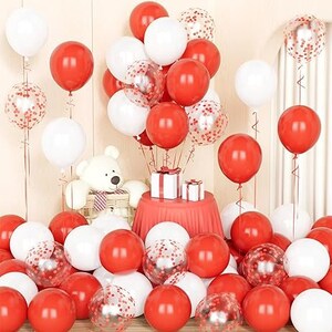 100 Chrome Balloons Combo Pack Decoration Set Birthday Balloons Party ...