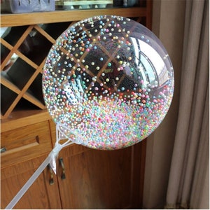 Bubble Clear Transparent Bobo Balloons Party Wedding 10/18/24/36" Inch ...