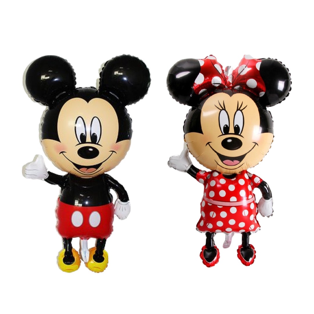 4D Mickey Mouse Balloon Minnie Mouse Foil Balloons Specially - Etsy