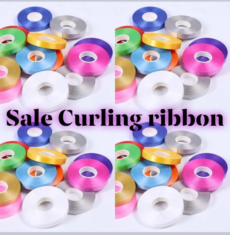 50 Meters Balloons Curling Ribbon for PARTY Gift Wrapping Balloons ...