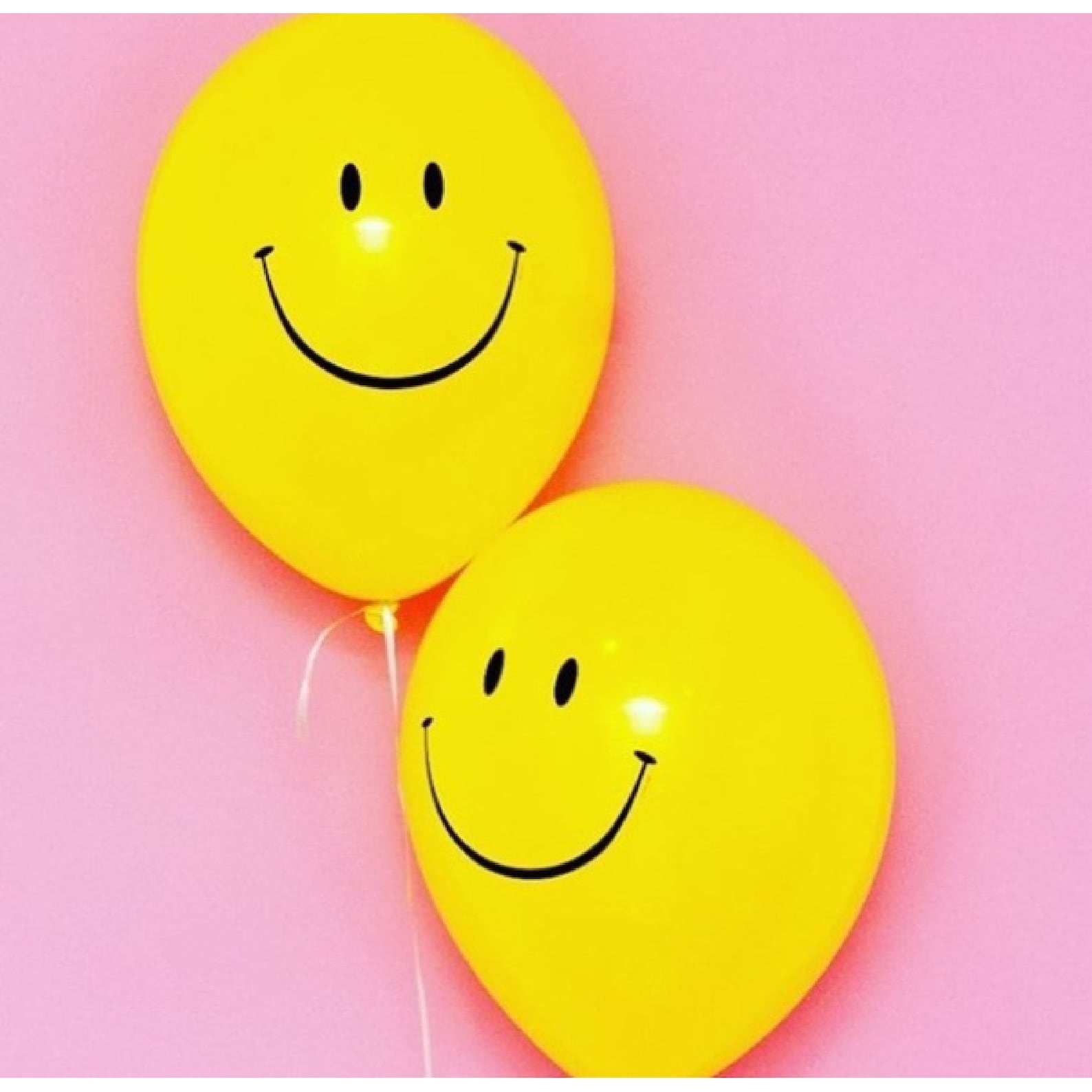 20 Face Balloons, Yellow Red Smile Face Multicolor Balloons, Happy Face ...