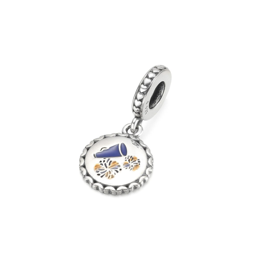 Pandora Cheerleader Dangle Charm Mixed Enamel - Etsy