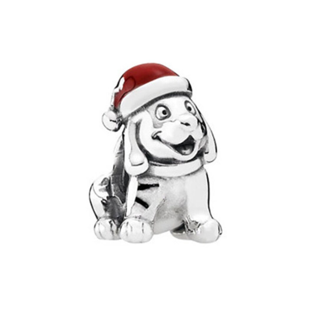 Pandora Genuine Authentic Pandora Christmas Puppy Dog Charm - Etsy
