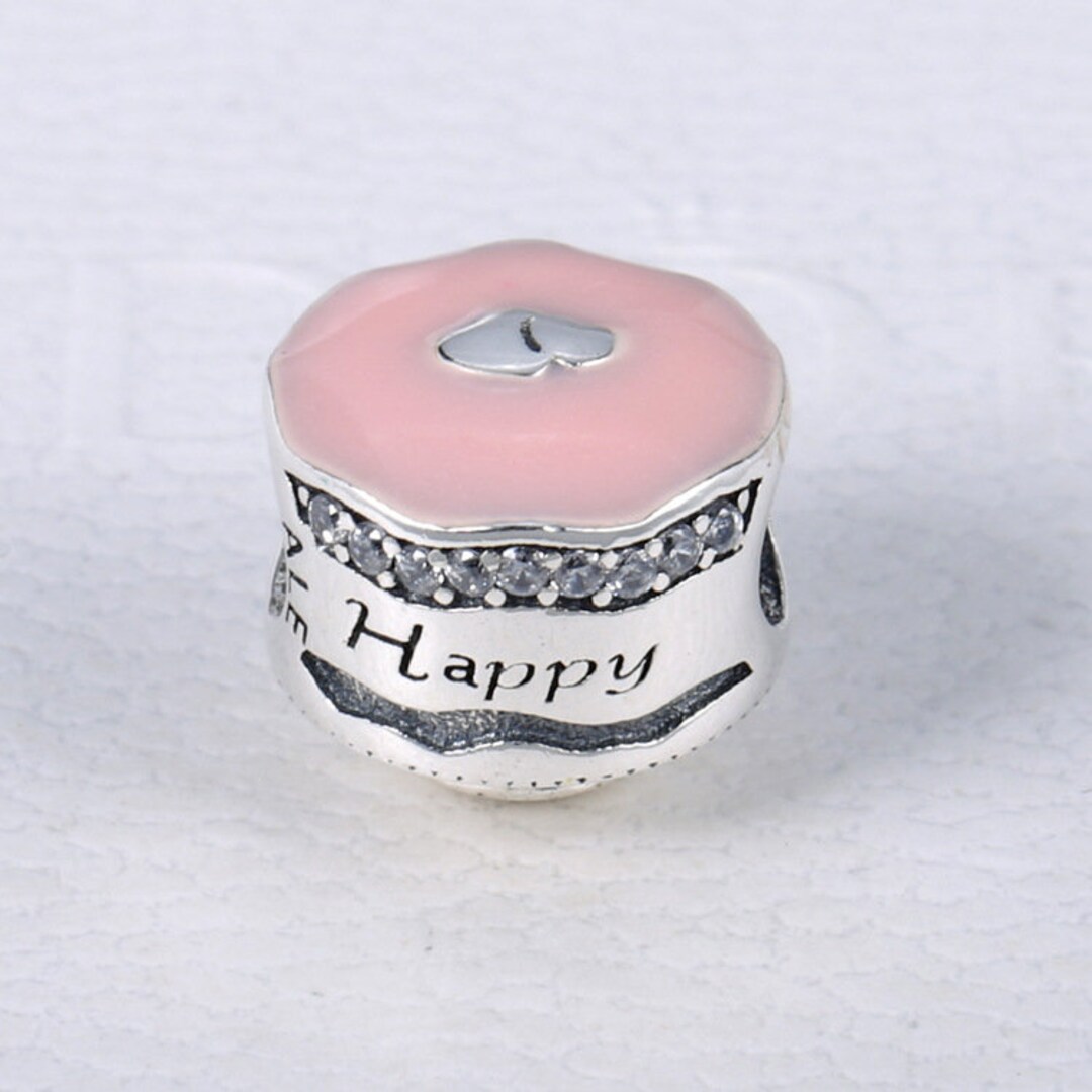Pandora Sterling Pave Cake Happy BIRTHDAY Charm S925 ALE - Etsy