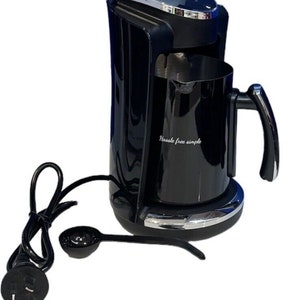 Turkish/greek Coffee Machine Automatic 1-4 Cups New Stainless Steel Cup ...