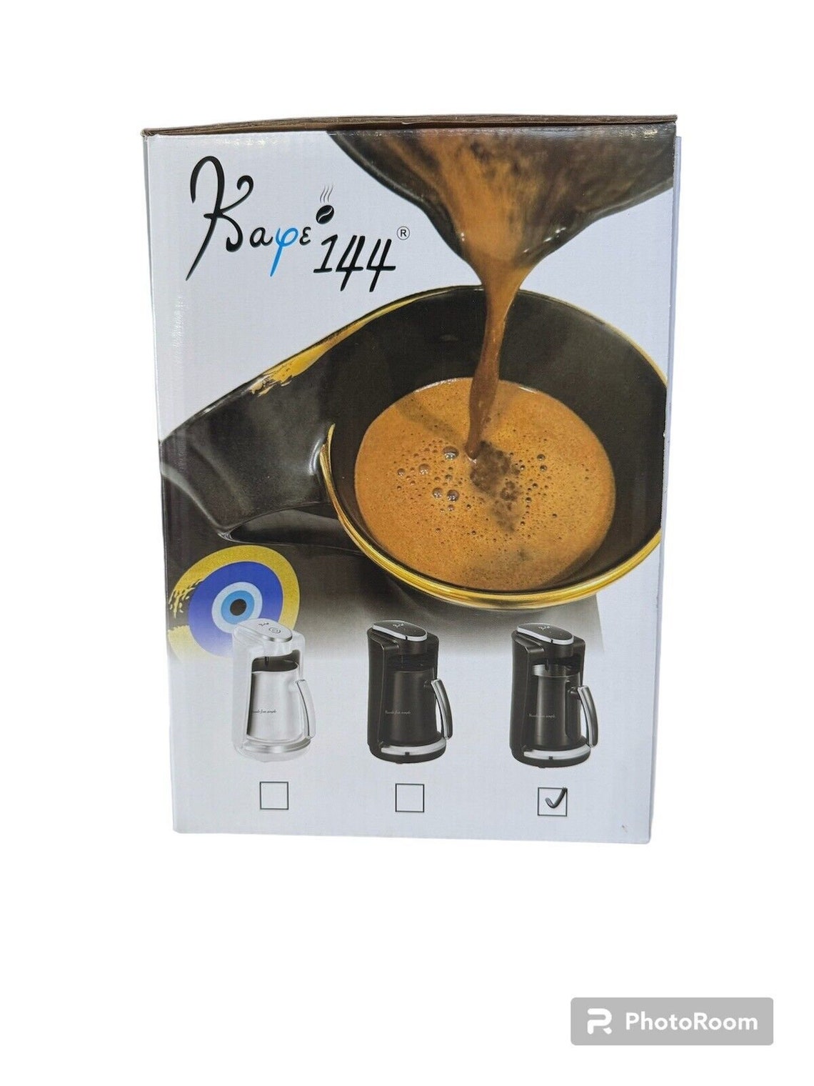 Turkish/greek Coffee Machine Automatic 1-4 Cups New Stainless Steel Cup ...