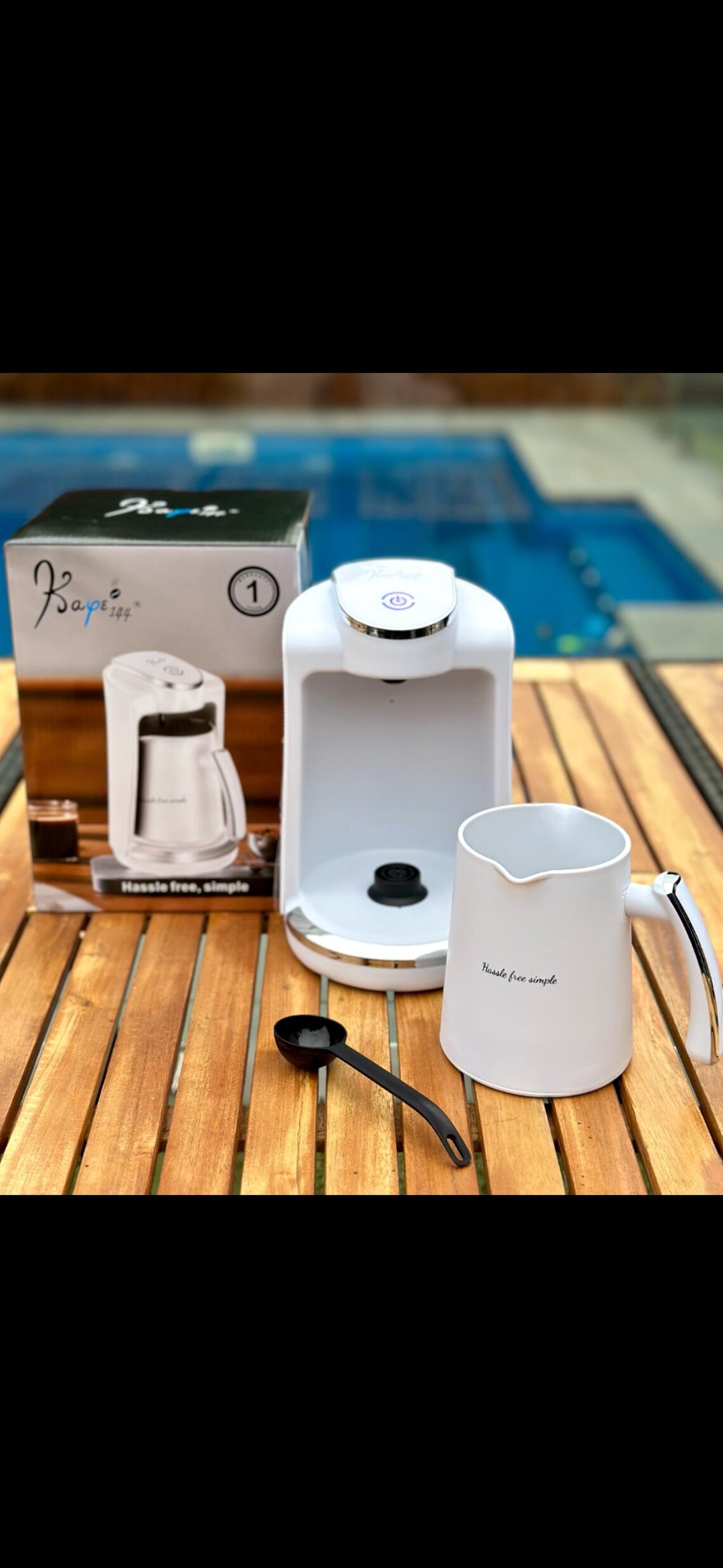 Plastic Turkish/greek Coffee Machine Touch Screen Kafe144 - Plastic ...