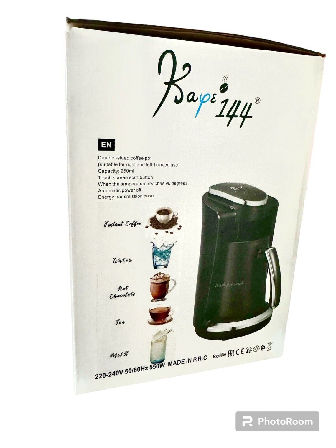 Turkish/greek Coffee Machine Automatic 1-4 Cups New Stainless Steel Cup ...