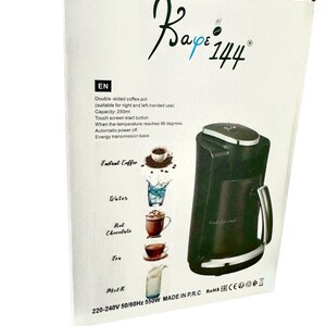 Turkish/greek Coffee Machine Automatic 1-4 Cups New Stainless Steel Cup ...
