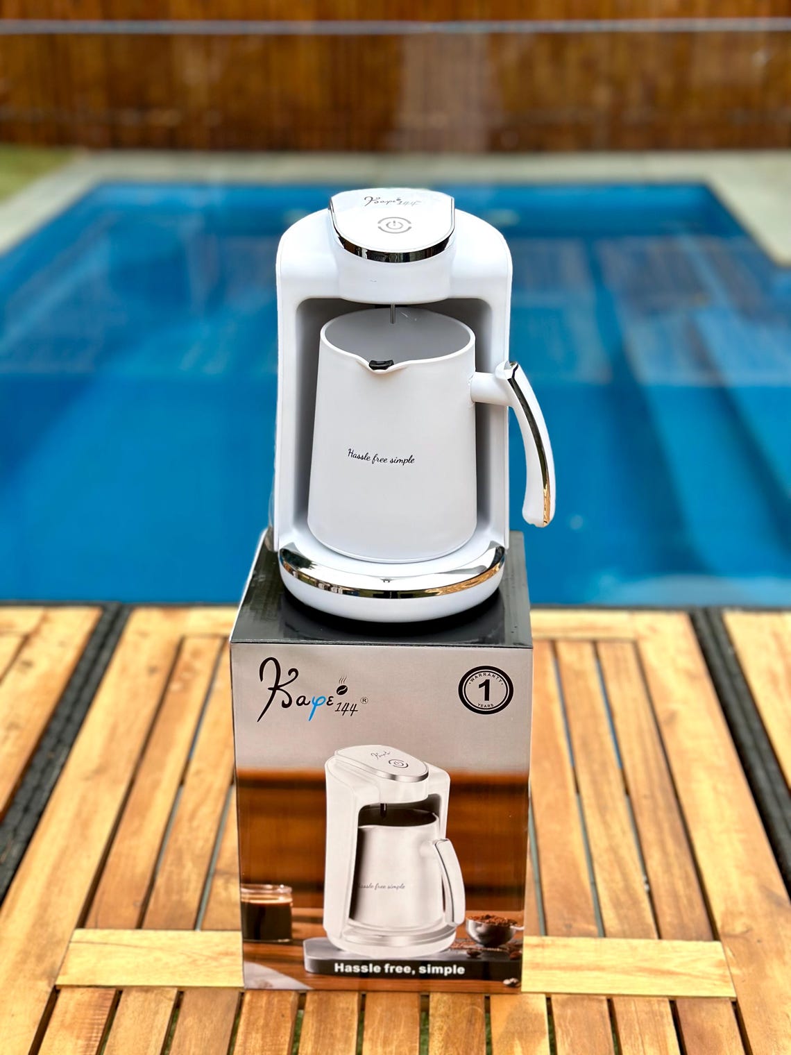 Plastic Turkish/greek Coffee Machine Touch Screen Kafe144 - Plastic ...