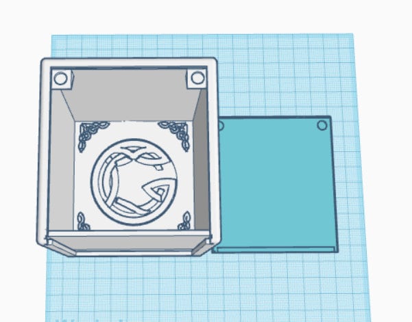 Digital STL File Basic Box Design - Etsy