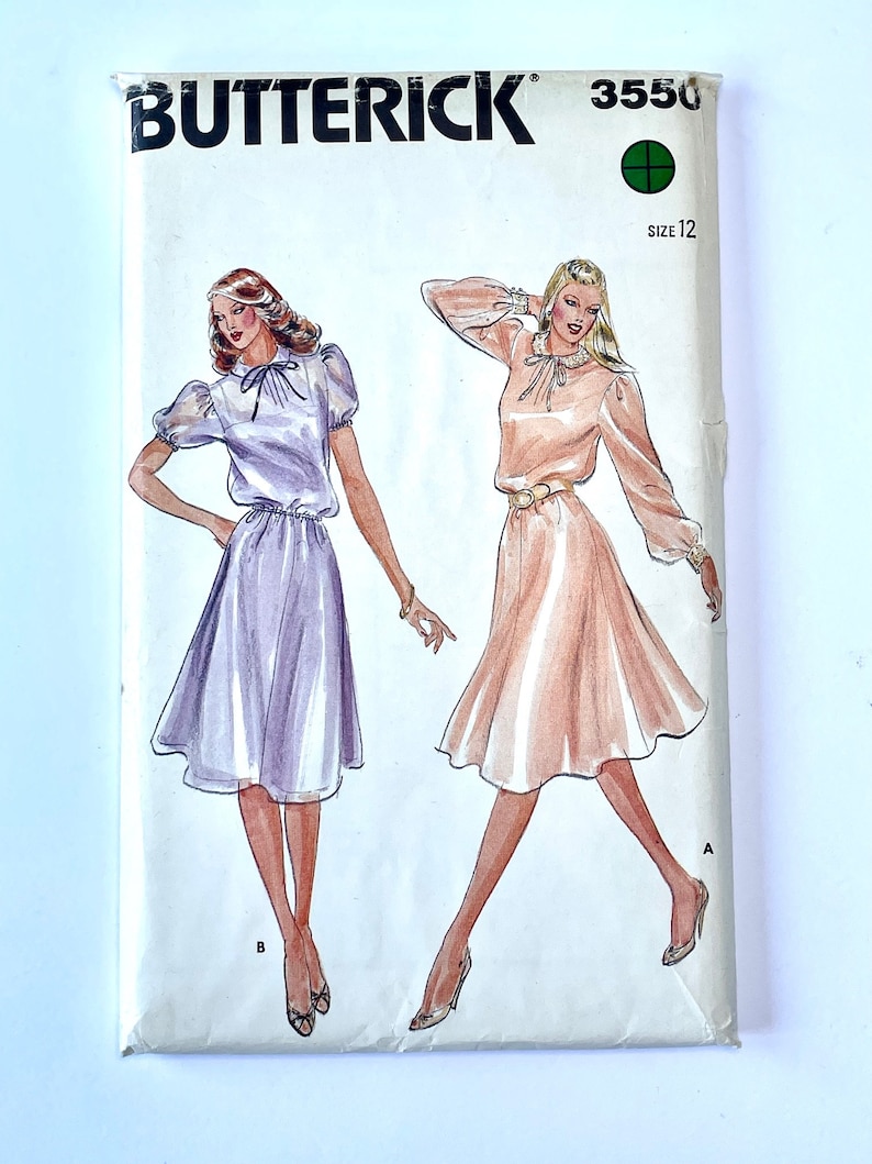 Vintage 1980s Dress Sewing Pattern - Etsy