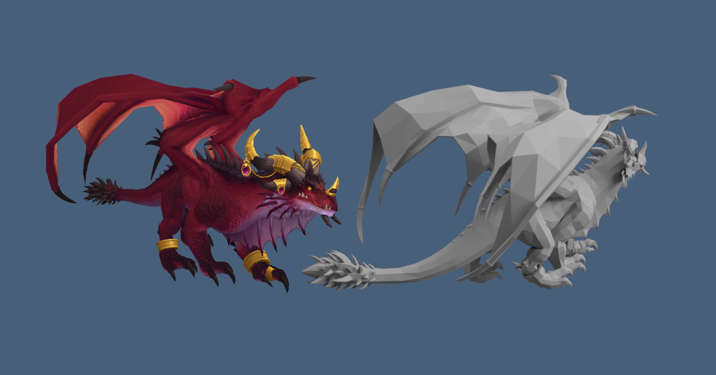 Alexstrasza Dragon Form Art