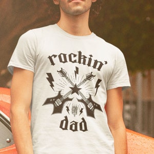 Rock Dad Shirt, Father's Day Gift, Gift for Dad, Rock and Roll Daddy ...