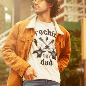 Rock Dad Shirt, Father's Day Gift, Gift for Dad, Rock and Roll Daddy ...