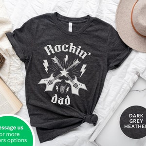 Rock Dad Shirt, Father's Day Gift, Gift for Dad, Rock and Roll Daddy ...