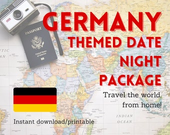 Sweden Travel-themed Date Night Pack for Couples Printable PDF Romantic ...