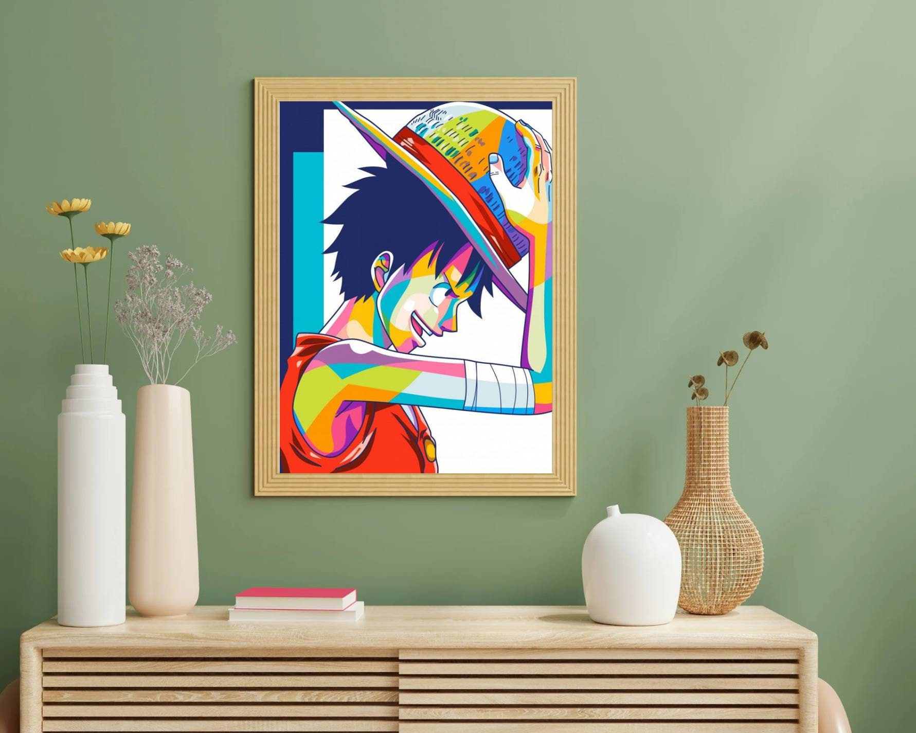 MONKEY D. LUFFY Animation One Piece Anime Poster vendu par Wenn liu ...