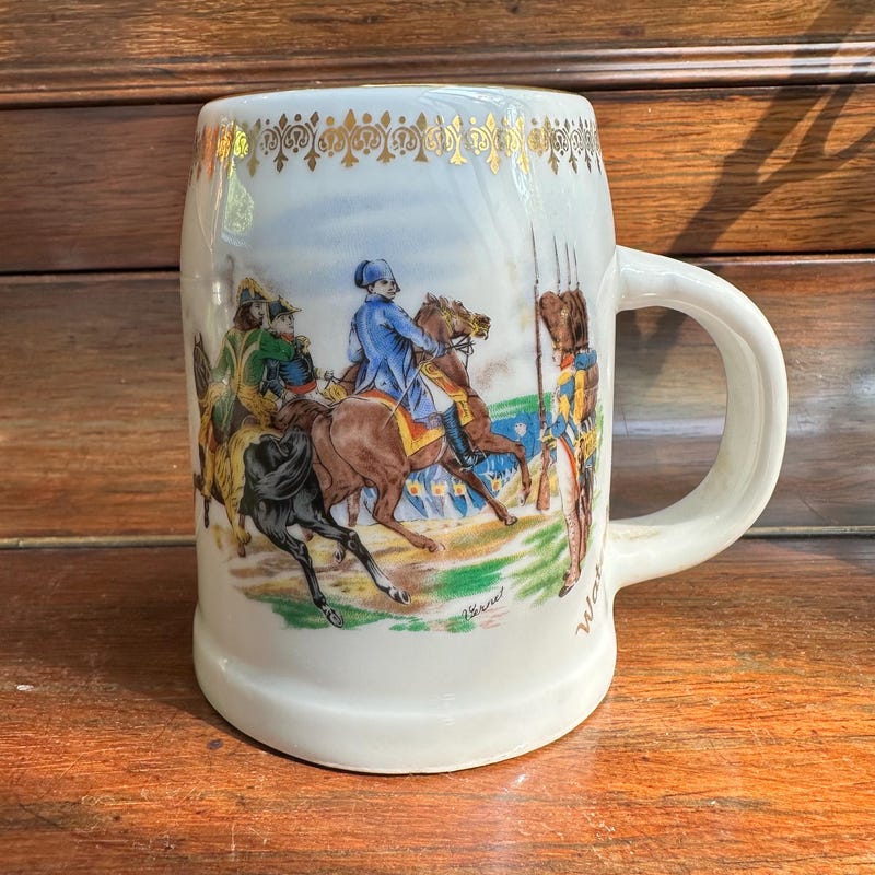 Porcelain Tankard - Etsy