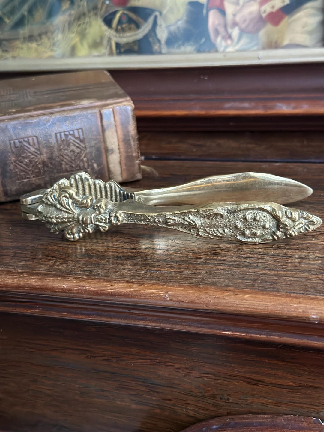 Antique Brass Nutcracker: Royal Lily Baroque Decoration - Etsy
