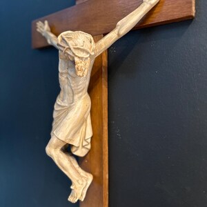 Large Art Deco Crucifix - Corpus Christi - Jesus' Sacrifice - Christian ...