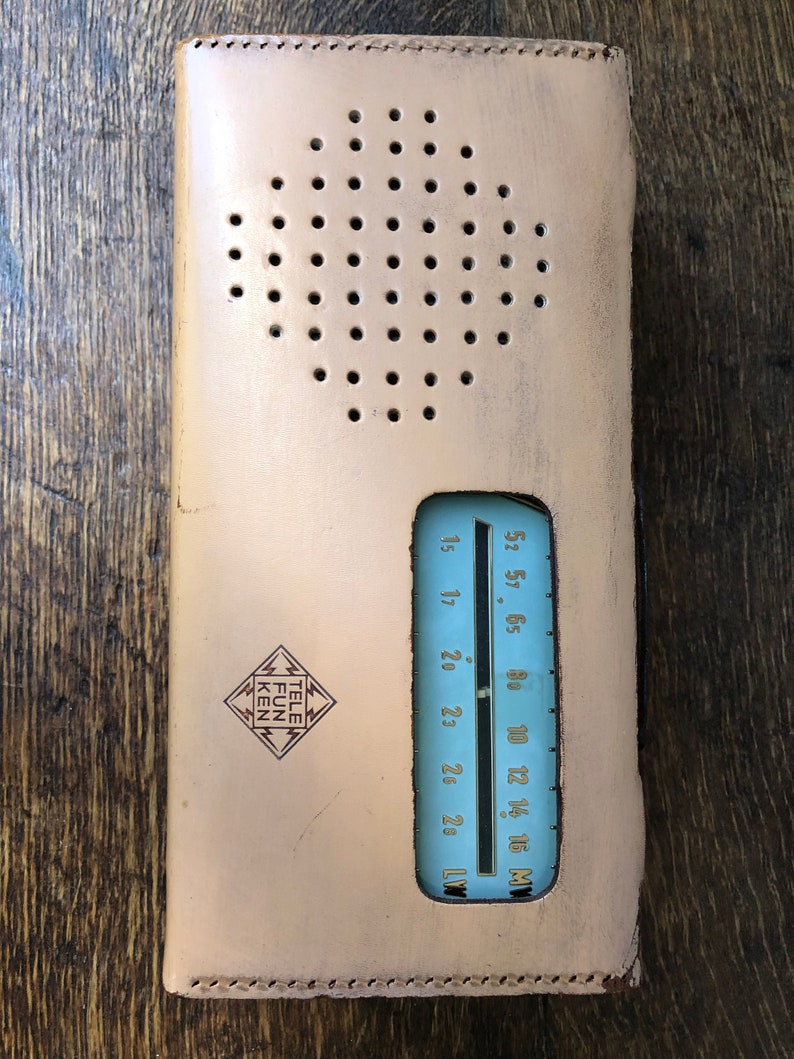Vintage Telefunken Famulus 3971 Portable Transistor Radio (1958 ...