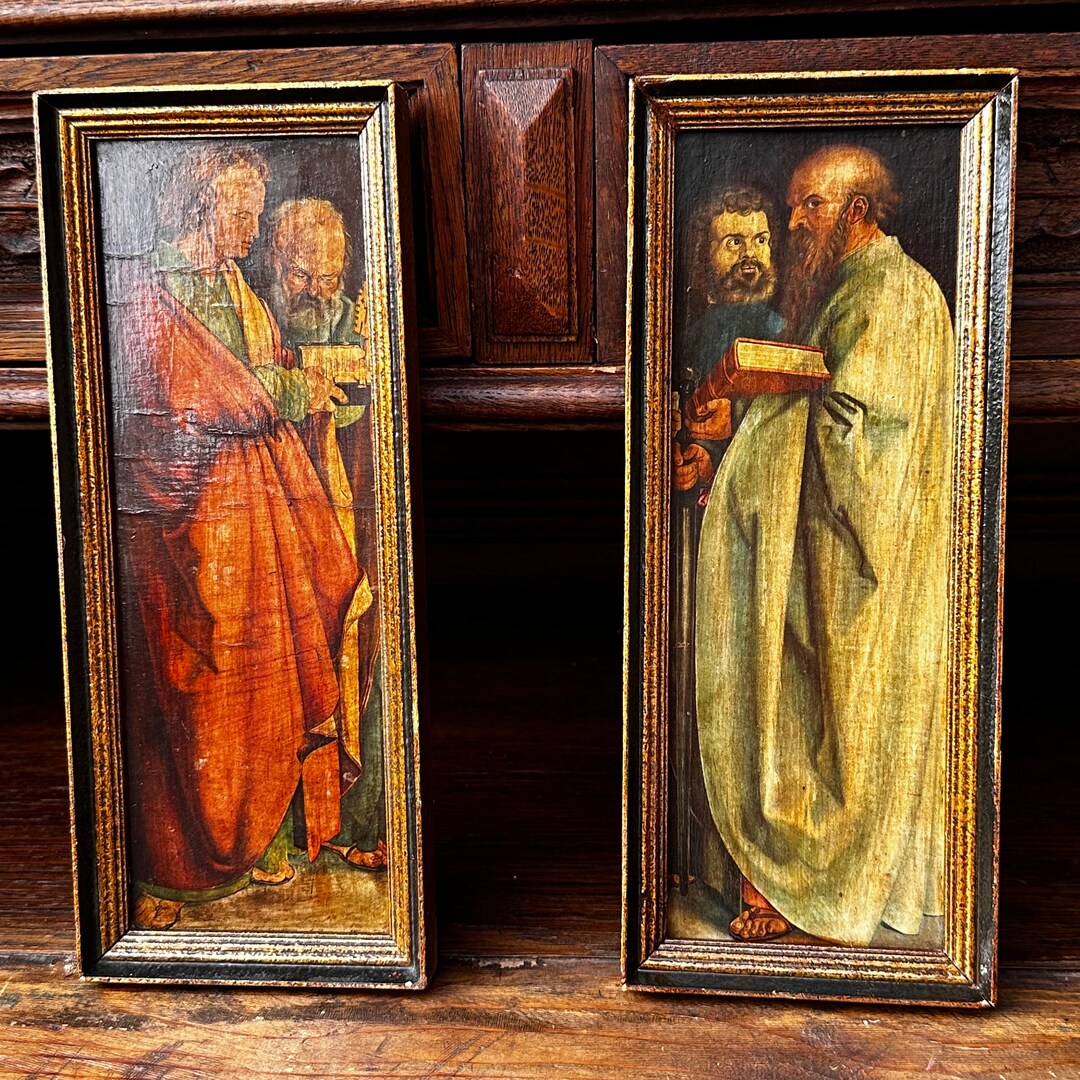 1920s the Four Apostles Miniature Art Reproduction Renaissance Art - Etsy