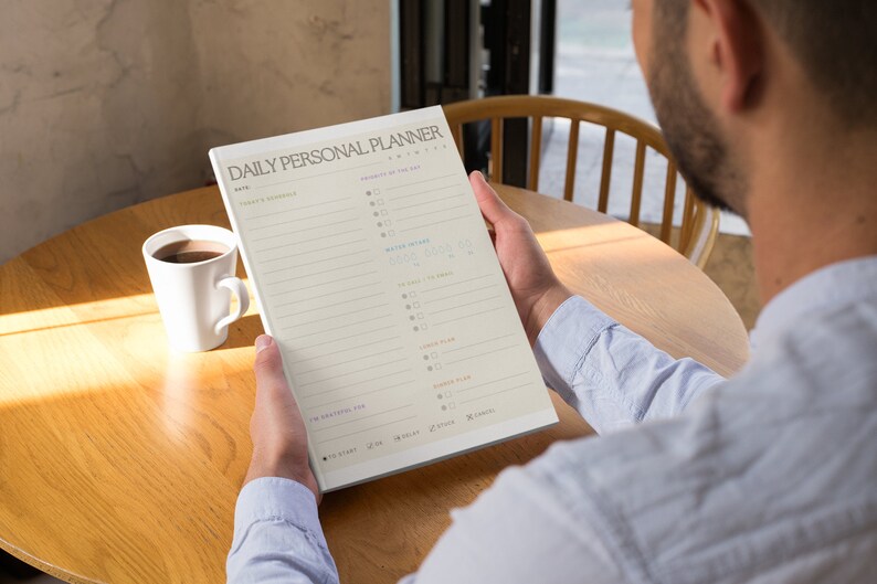 Daily Digital Personal Planner - Etsy