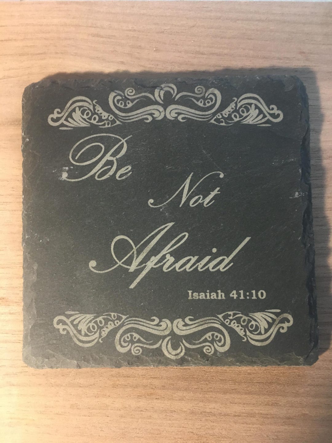 Slate Coasters - Set of 4 -be Series - Bible Verses - Be Still, Be ...