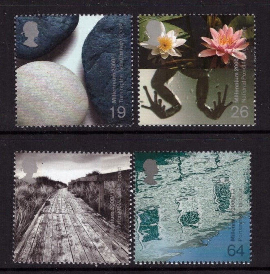 Great Britain 2000 Millennium Projects Set Mint Stamps for Collecting ...