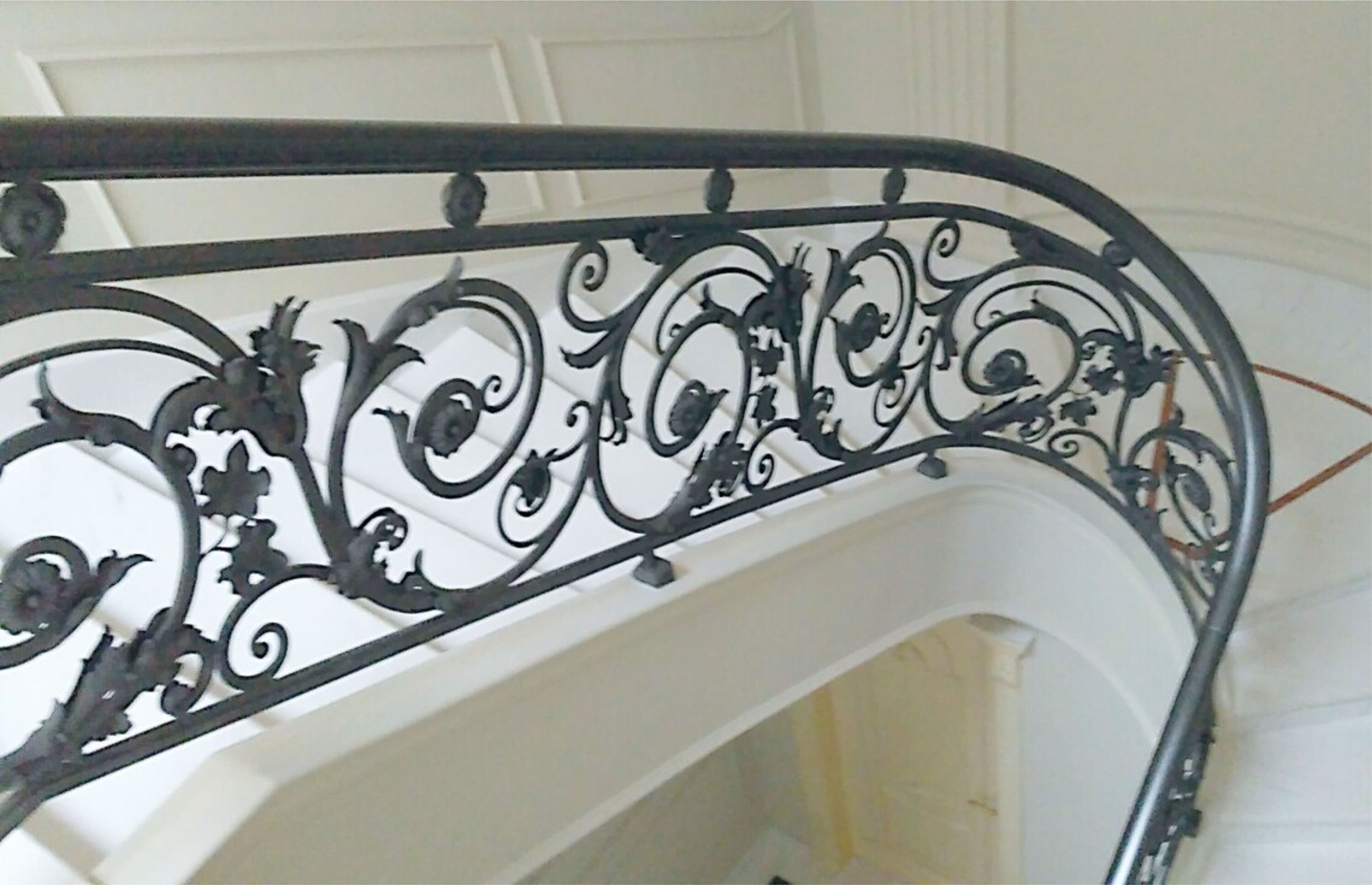 Custom Forged Railings for Stairs Classic Style Wrought Iron - Etsy