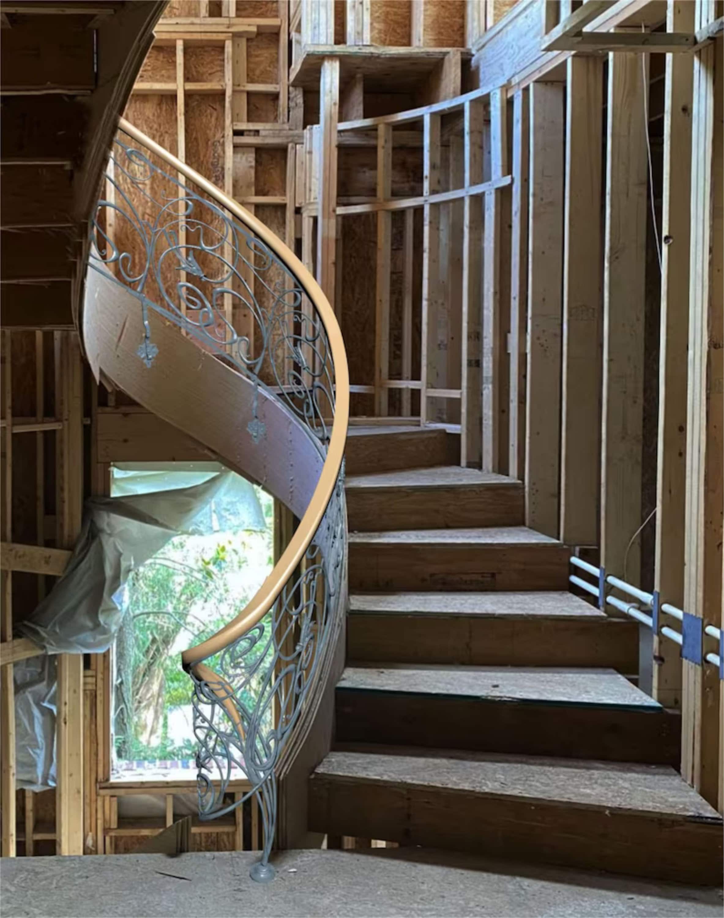 Forged Railings for Stairs, Wrought Iron Railings, Custom Metal Railing ...