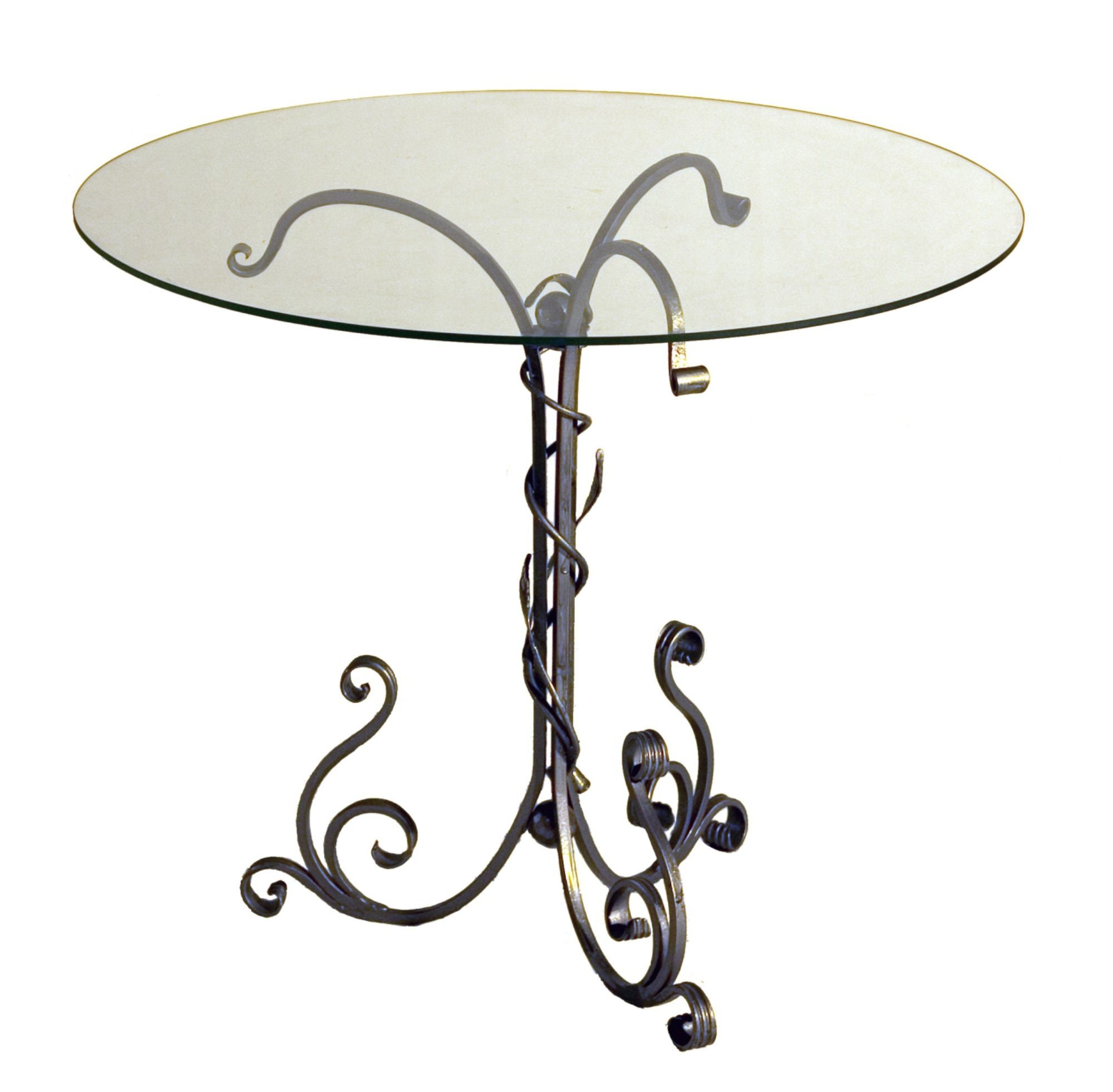Hand Forged Table , Wrought Iron Table , Garden Table , Unique Table ...