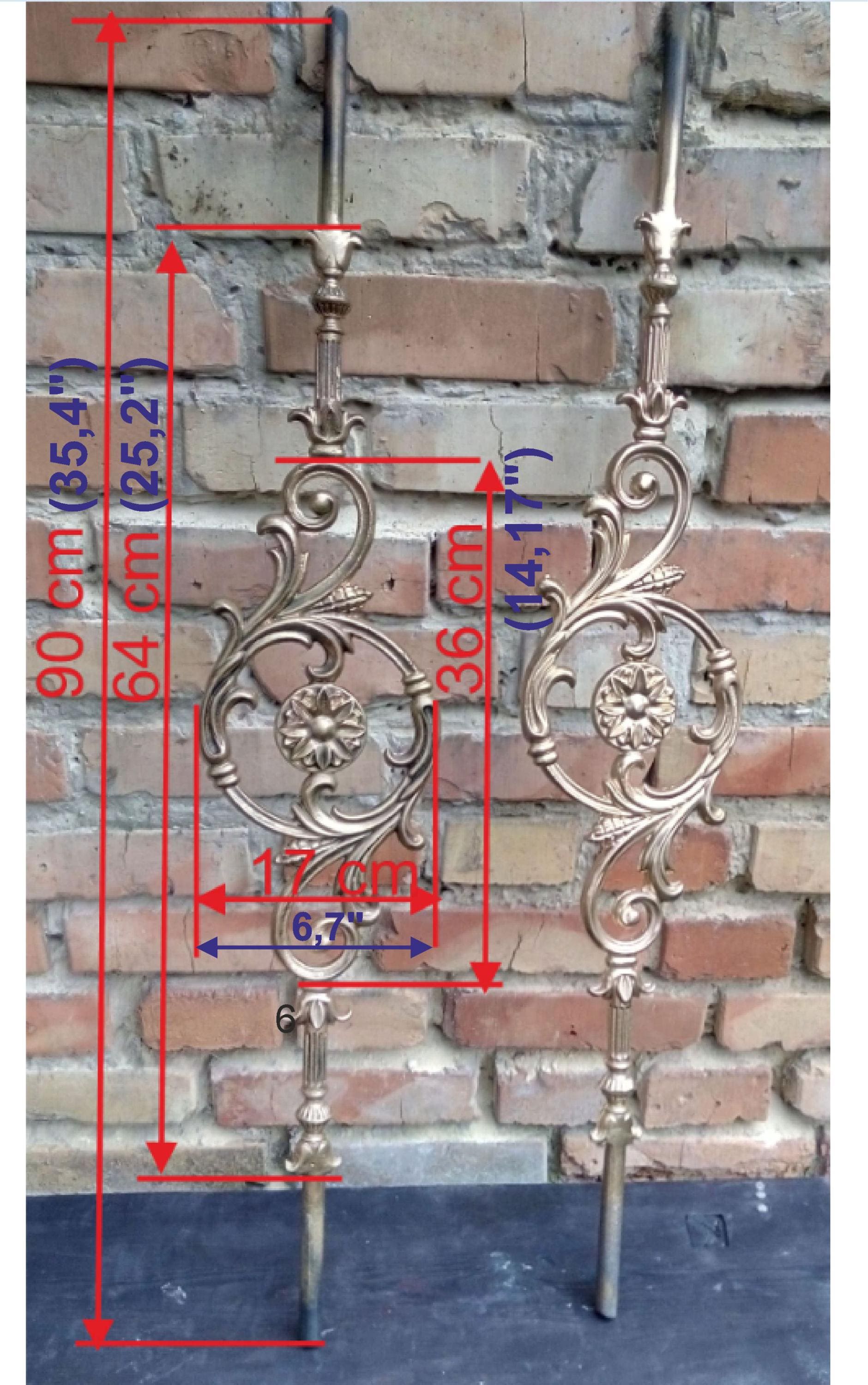 Metal Cast Balcony Railings, Cast Quality Beautiful Balusters, Price ...