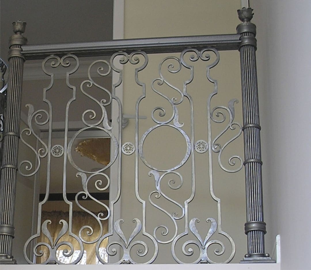 Custom-made Wrought Iron Balcony Railings, Forged Balcony Railings. the ...