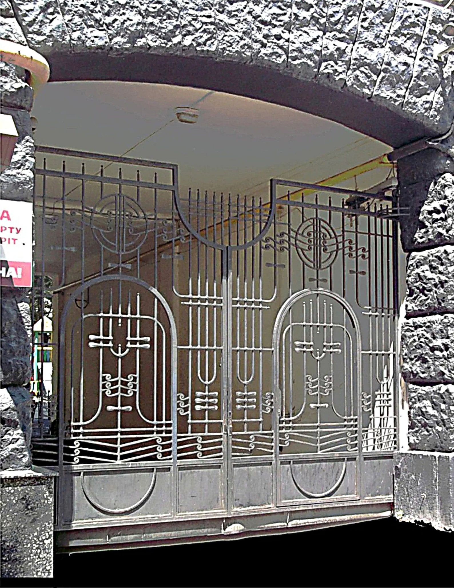 Custom Wrought Iron Gates Outdoor, Forged Gates, Unique Handmade ...