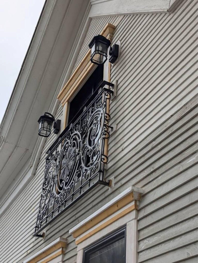 Forged Railings of the "french Balcony" or "juliet Balcony", Metal ...
