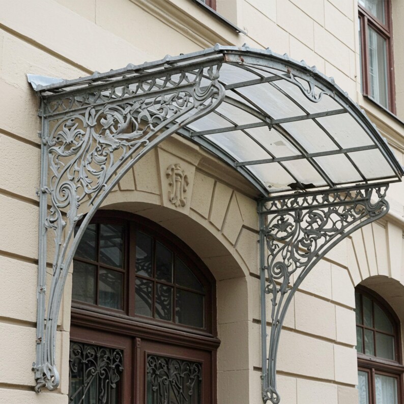 Modern Wrought Iron Canopies. Stunningly Beautiful Options for Forged ...