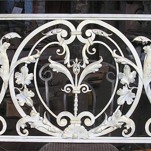 Custom Forged Railings for Stairs, Wrought Iron Railings Classic Style ...
