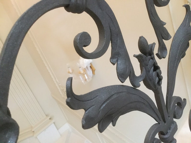 Custom Forged Railings for Stairs Classic Style Wrought Iron - Etsy