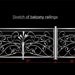 Custom Wrought Iron Balcony Railings, Forged Balcony Railings, Metal ...