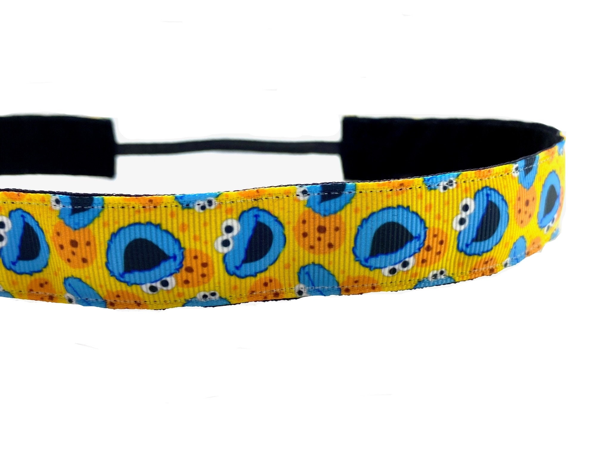 Sesame Street Headband. Nonslip Sports Headband. 7/8" Width. Handmade ...