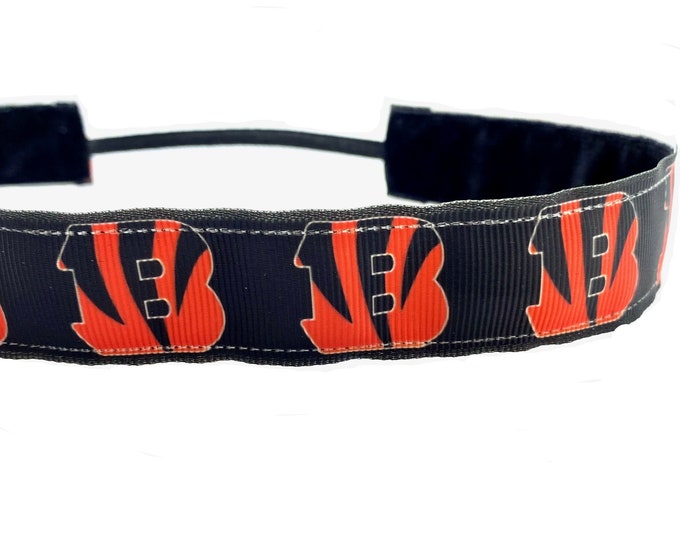 Cincinnati Bengals Headband - Etsy