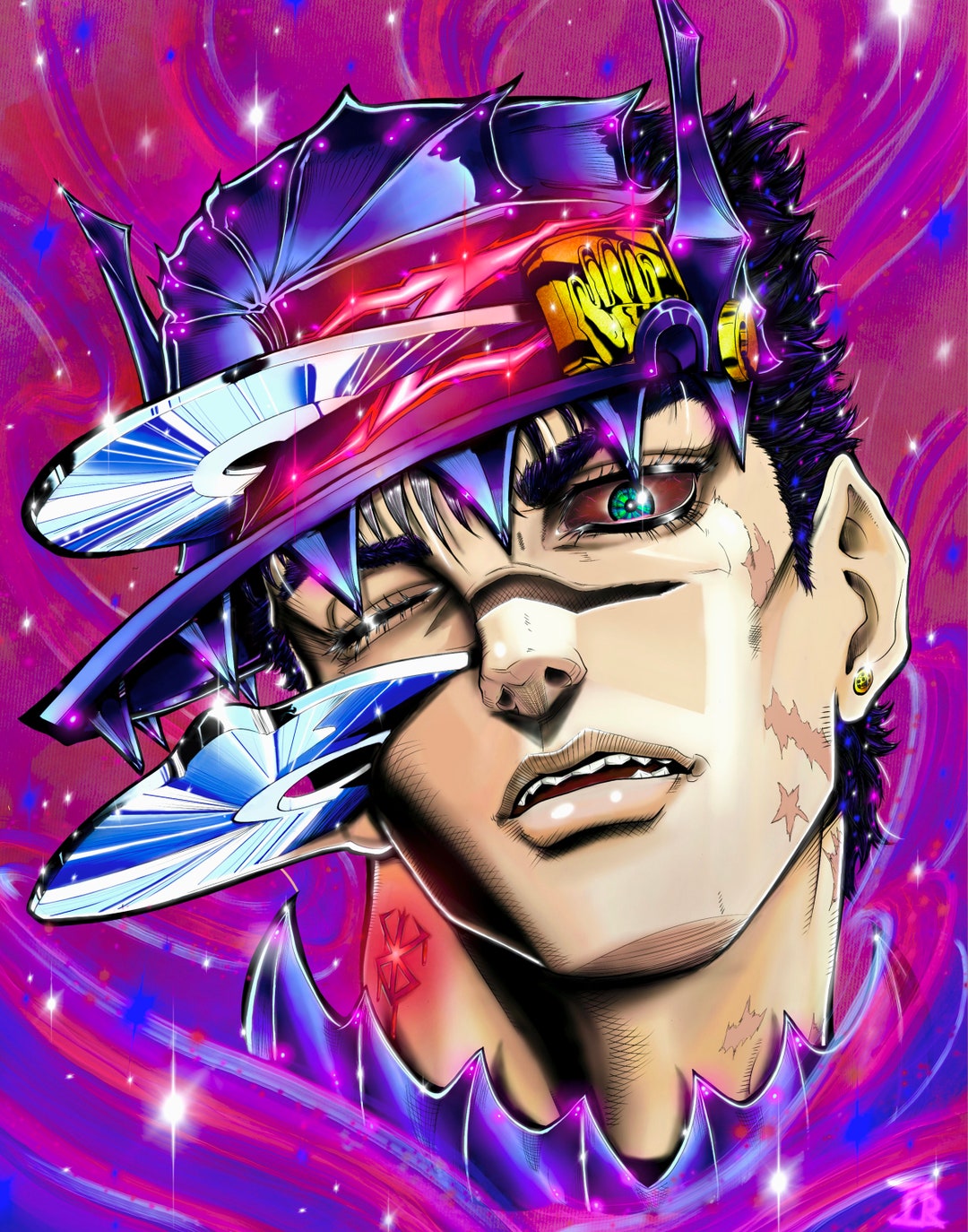 Guts X Jotaro Mashup - Etsy
