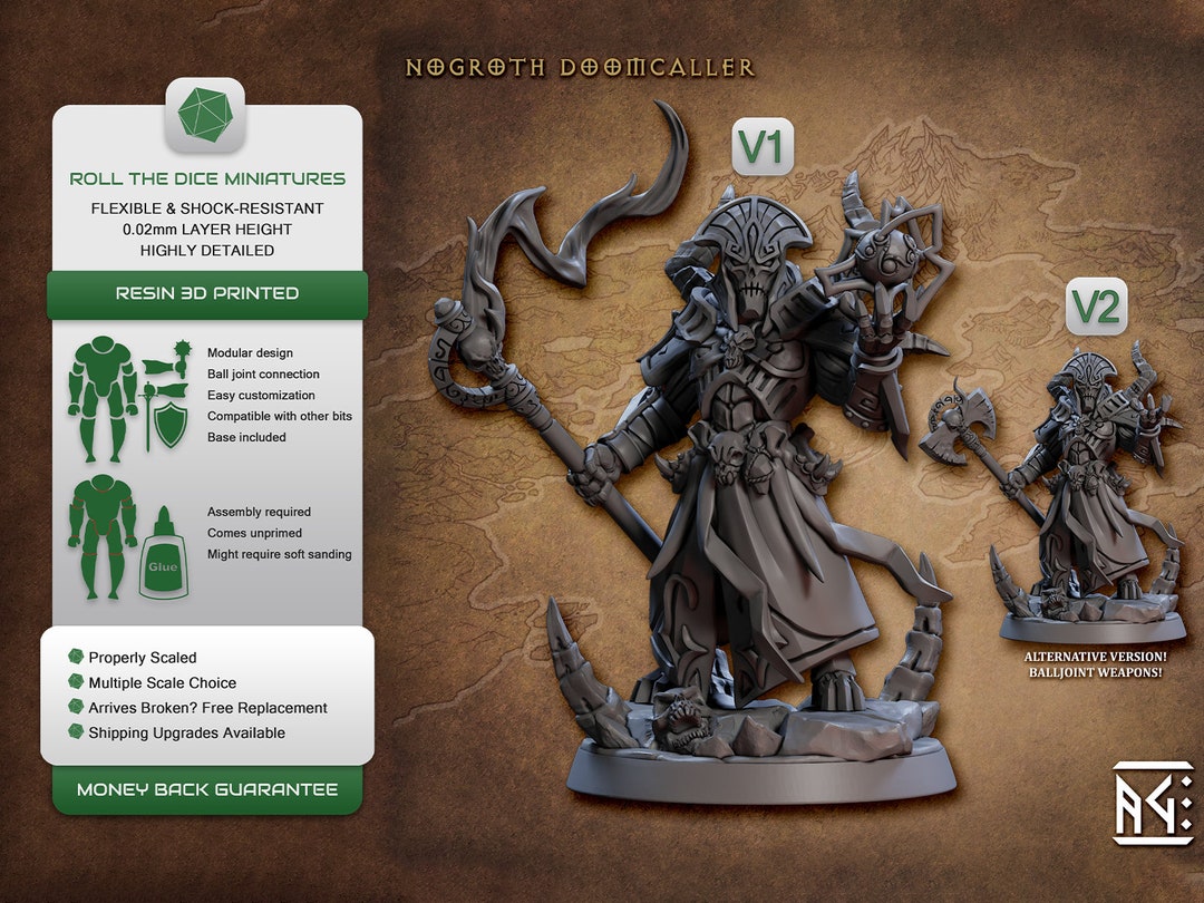 Warforged Monk Cleric Wizard 28mm 32mm Dnd Tabletop Miniature - Etsy